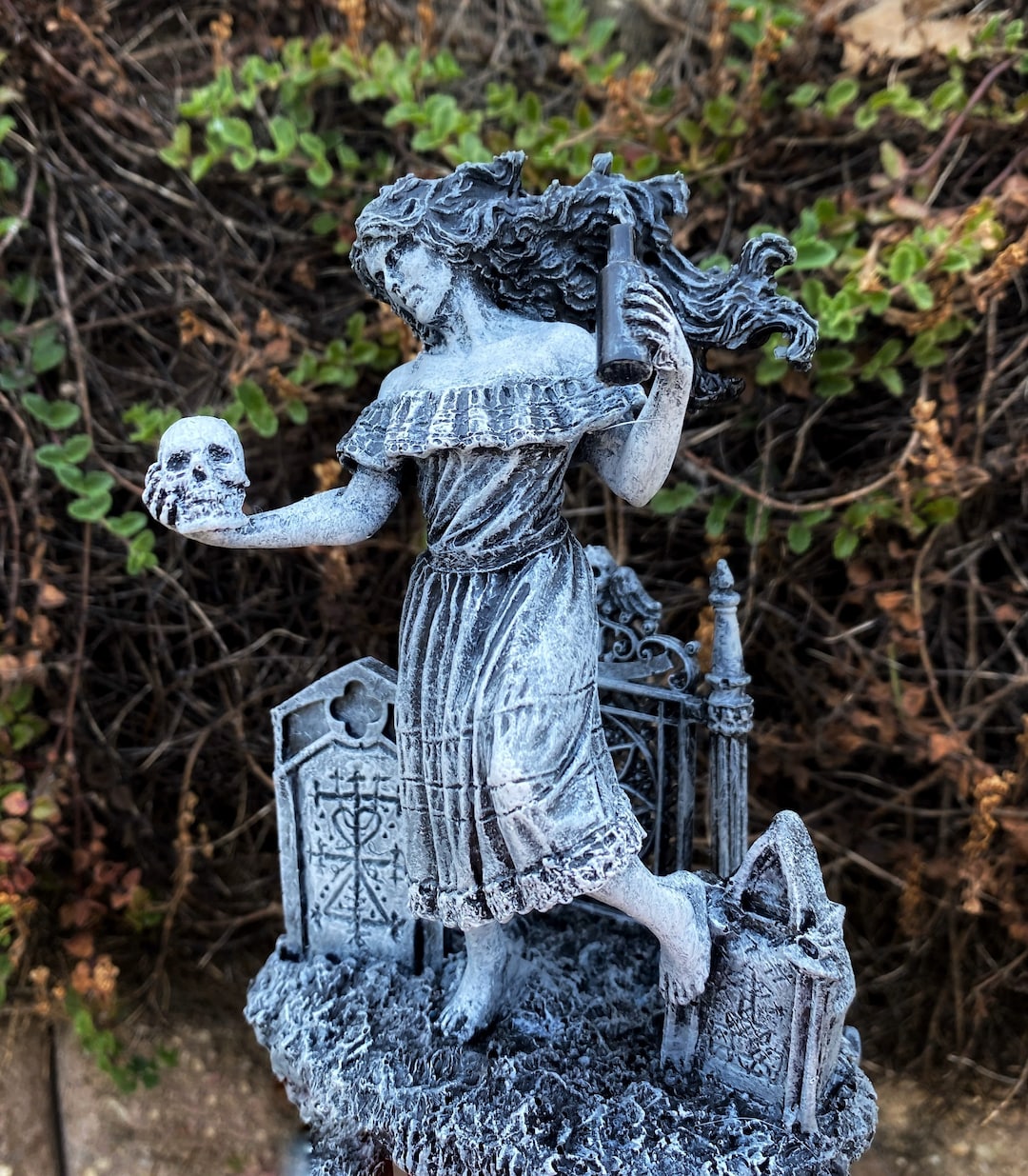 Witch’s Sabbath: Maman Brigitte, the Voodoo Death Loa Statue | Voudou ...