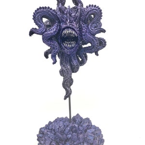 H.p.lovecraft's Azathoth Statue, Color Shift Purple, Resin Sculpture ...