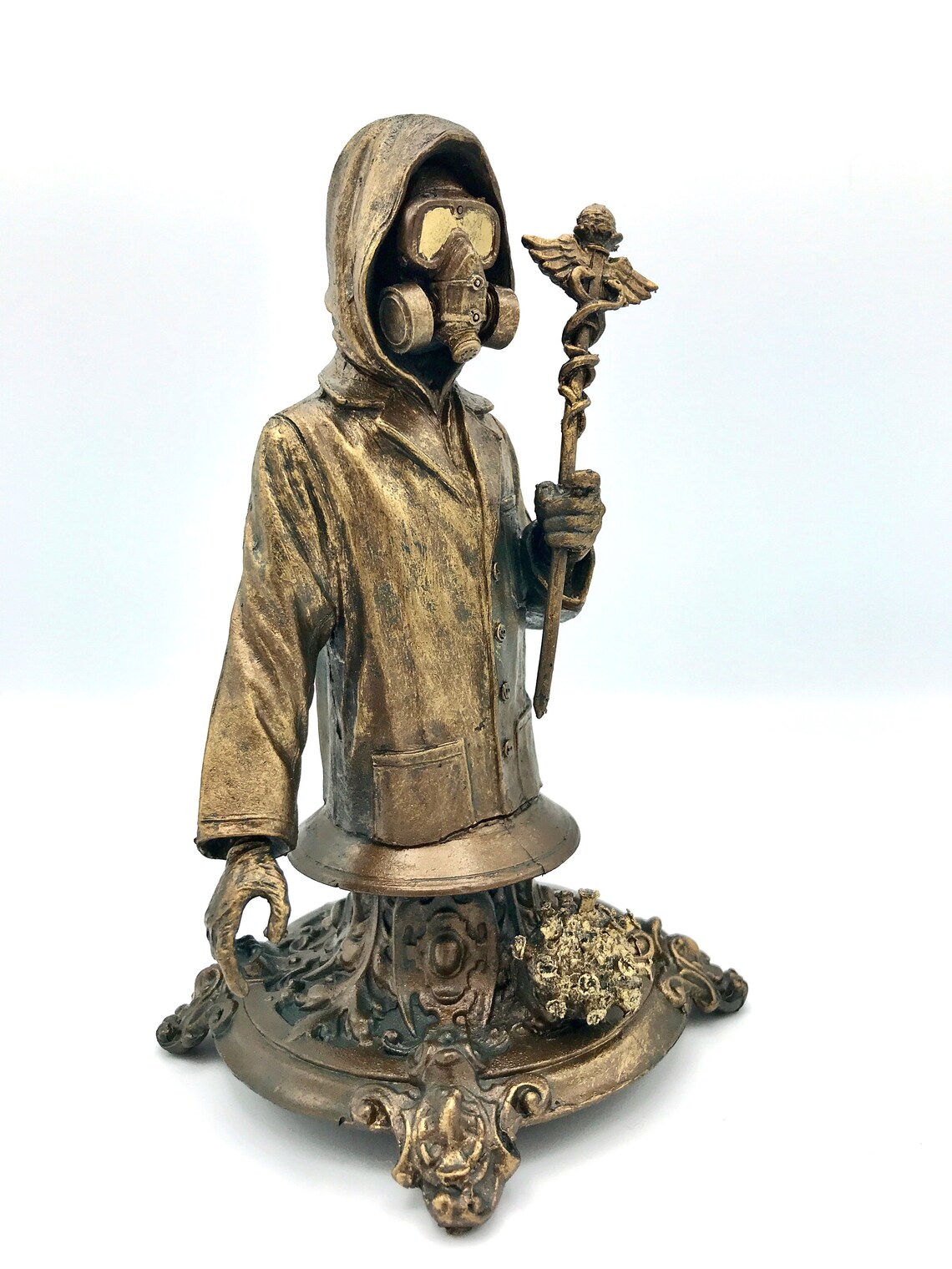 Healthcare Worker Bust Bronze Finish Doctors Without Borders | Etsy