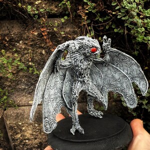 Mothman Statue, Half Scale Resin Sculpture | Cryptozoology Creature ...