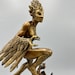 Harpy Statue, Hand Painted Resin Sculpture | Mythical Creature Figurine ...