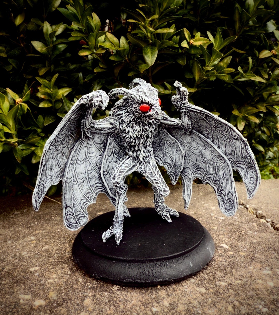 Mothman Statue, Half Scale Resin Sculpture | Cryptozoology Creature ...
