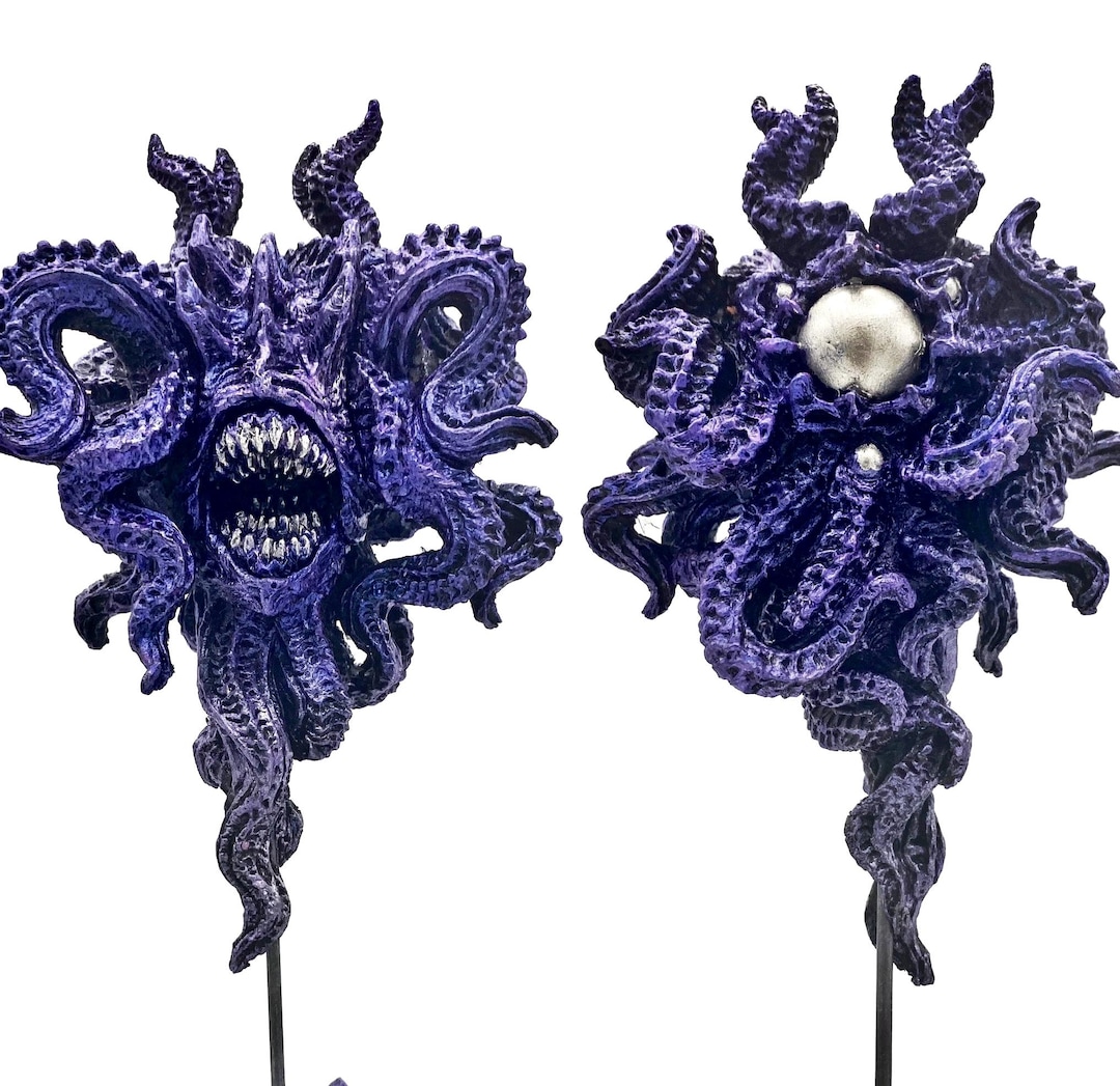 H.p.lovecraft's Azathoth Statue, Color Shift Purple, Resin Sculpture ...
