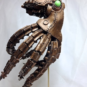 Mecha Kraken Statue, Hand Painted Resin Sculpture | Steampunk Robotic ...