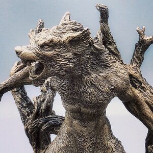 Werewolf Statue - Etsy