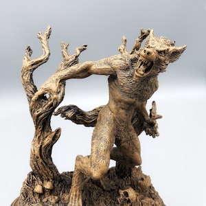 Werewolf Statue - Etsy