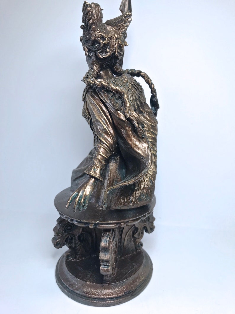 Freya Bust, Hand Painted Resin Sculpture | Norse Mythology Figurine ...