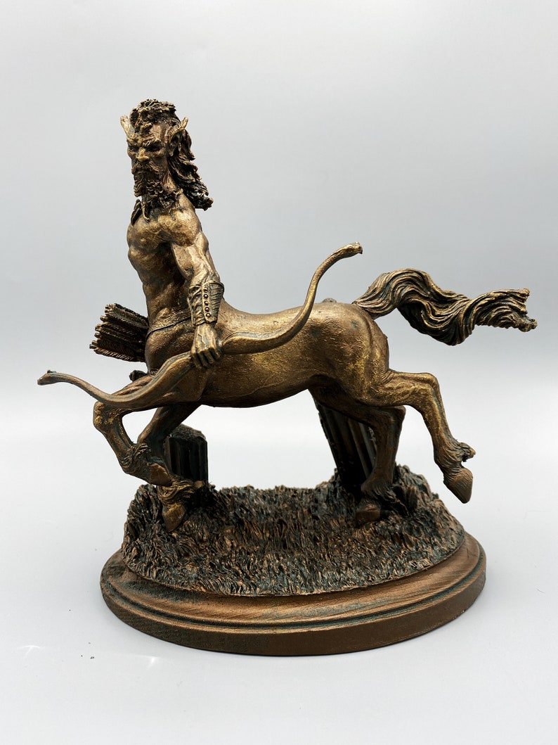 Centaur Statue Bronze Finish - Etsy