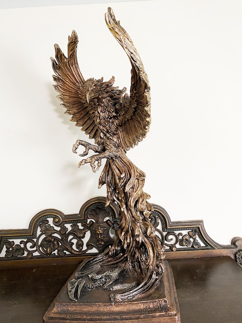 Phoenix Statue Large Version - Etsy Australia