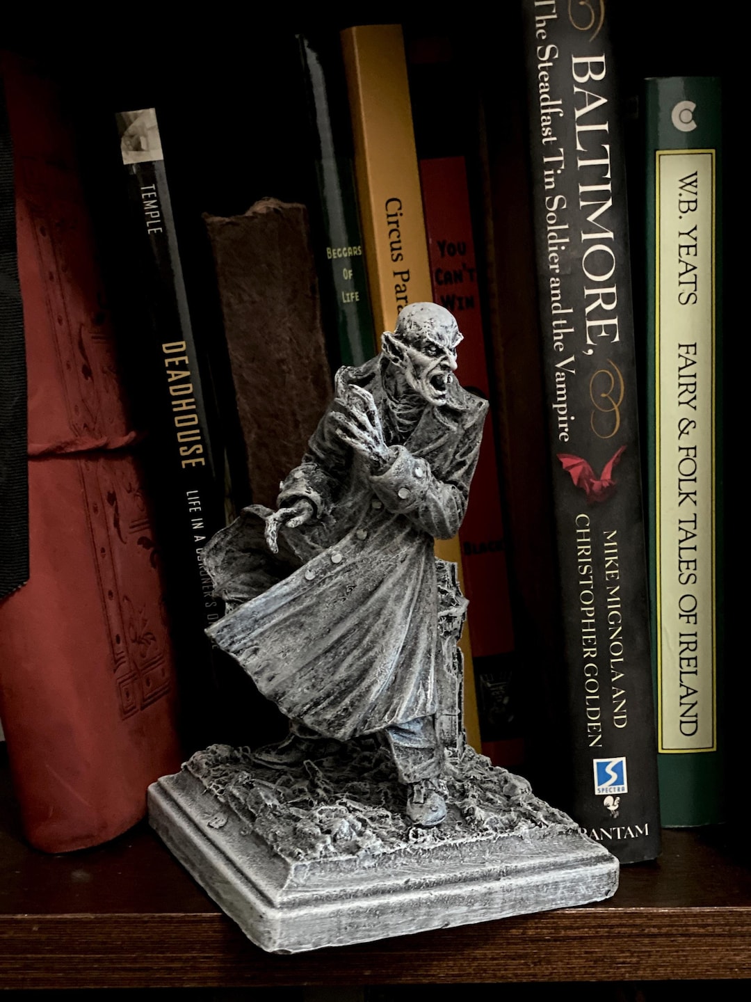 Dracula: Nosferatu Statue,resin Sculpture | Legendary Vampire Figurine ...