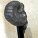 Nautilus Ammonite Cane, Hand Sculpted Walking Stick | Nautical Fossil ...