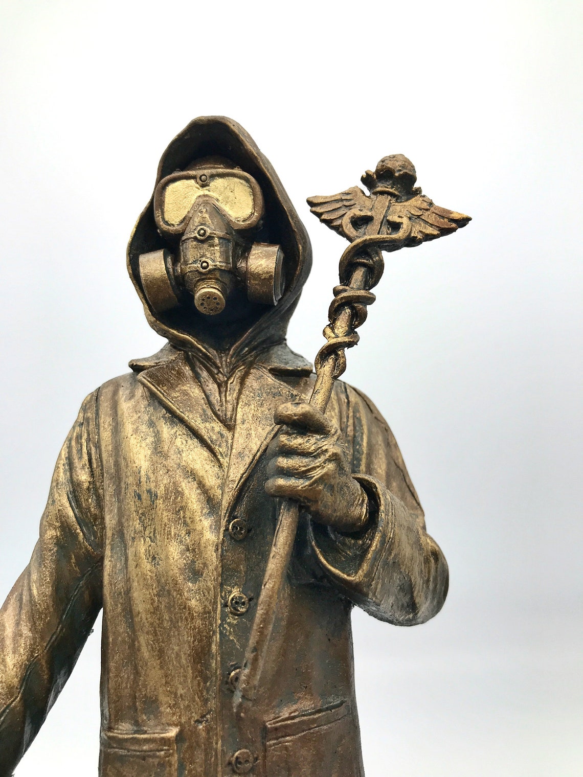 Healthcare Worker Bust Bronze Finish Doctors Without Borders - Etsy