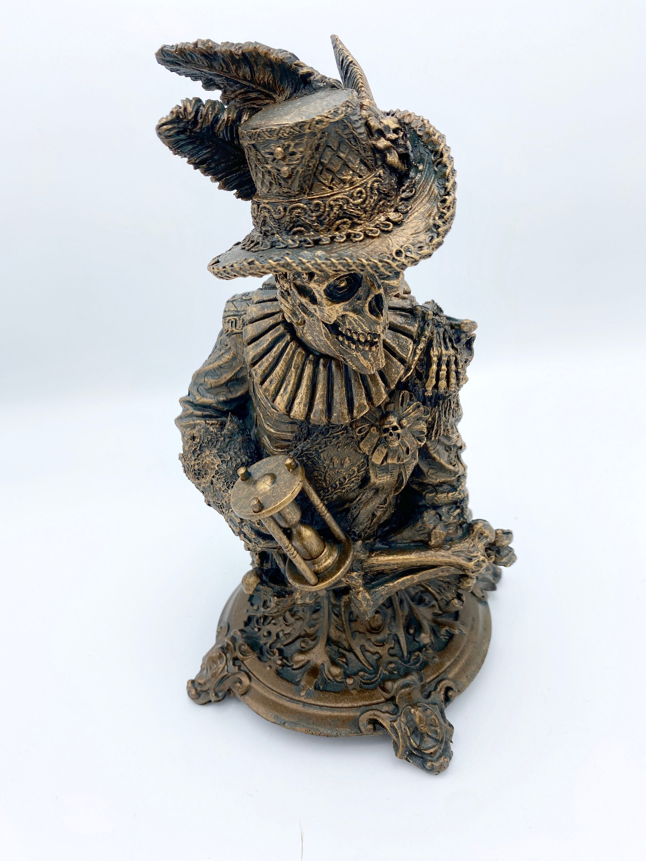 Masque of the Red Death Bust, Hand Painted Resin Sculpture | Edgar ...