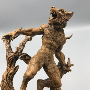 Werewolf Statue - Etsy