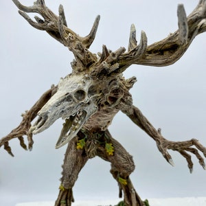 Leshen/ Wendigo Statue, Full Color - Etsy