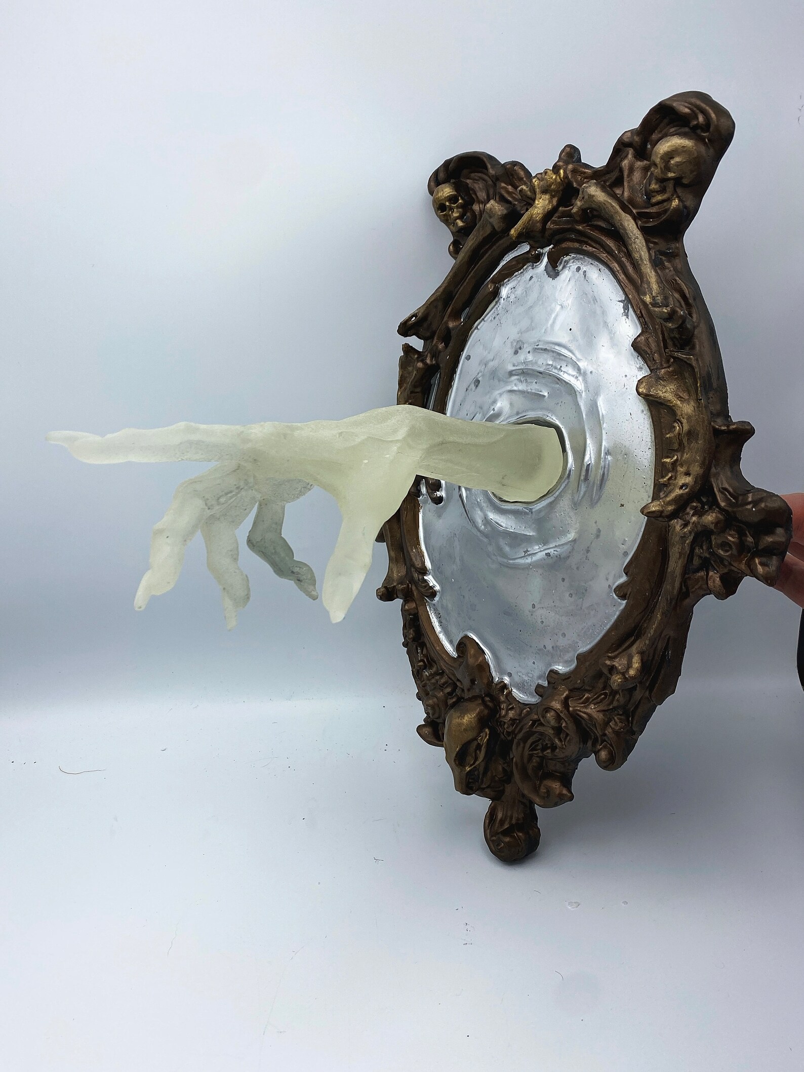 Spectral Hand Wall Plaque, Large Version, Glow in the Dark | Victorian ...
