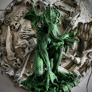 H.P. Lovecraft’s Cthulhu Rising Statue, Hand Painted Sculpture ...