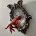 Spectral Hand Wall Plaque, Blood Red Resin Sculpture | Victorian Gothic ...