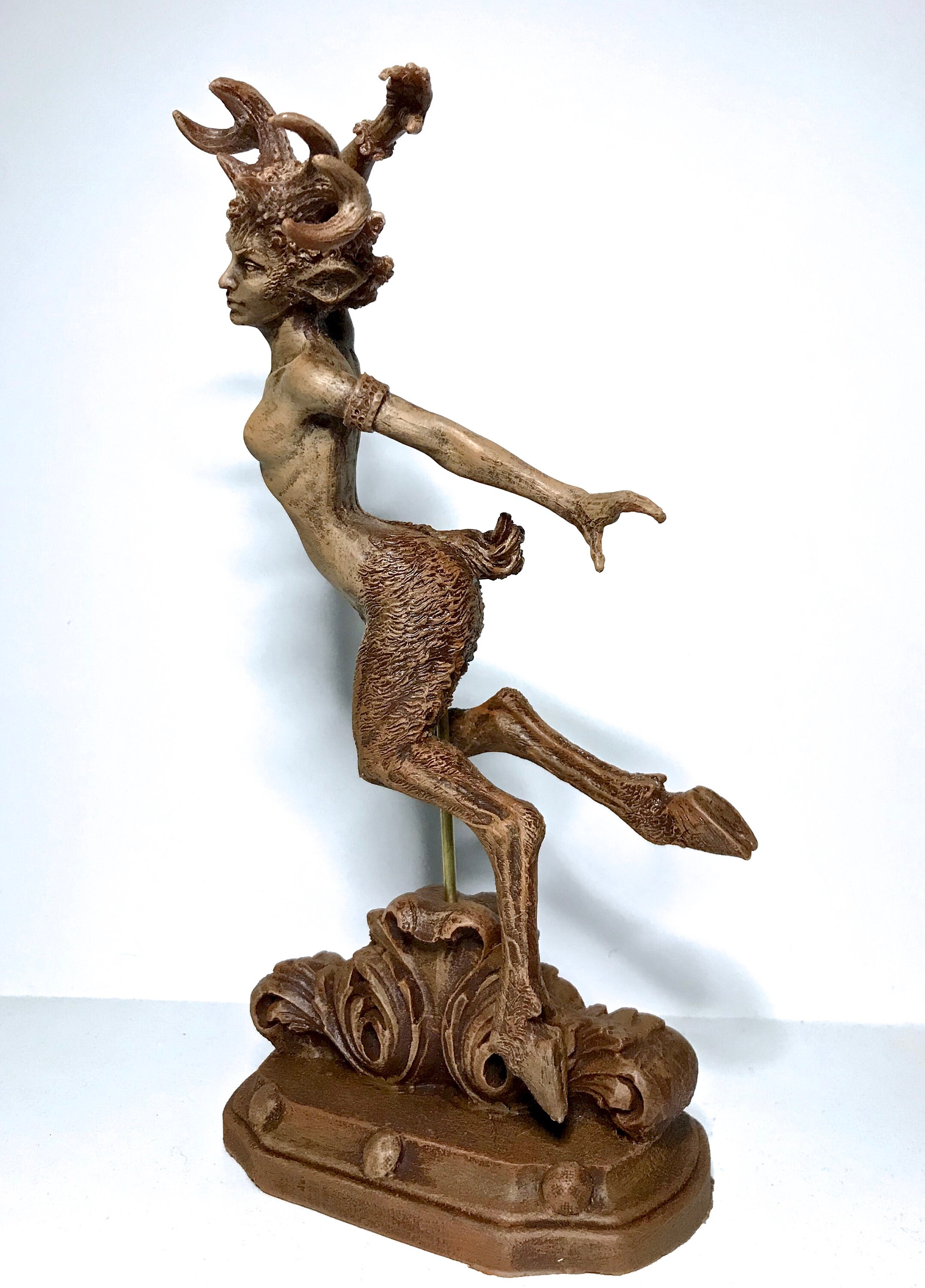 Faun Statue | Etsy