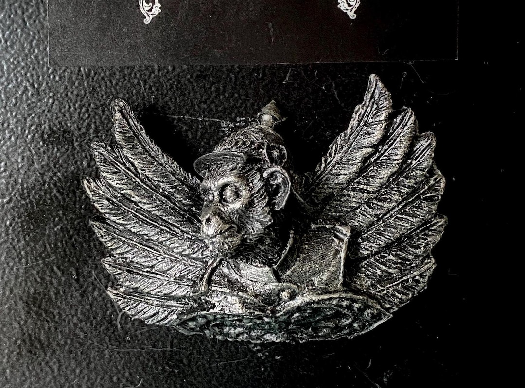 Flying Monkey Magnet, Hand Painted Resin Sculpture | Mythic Fantasy Art ...