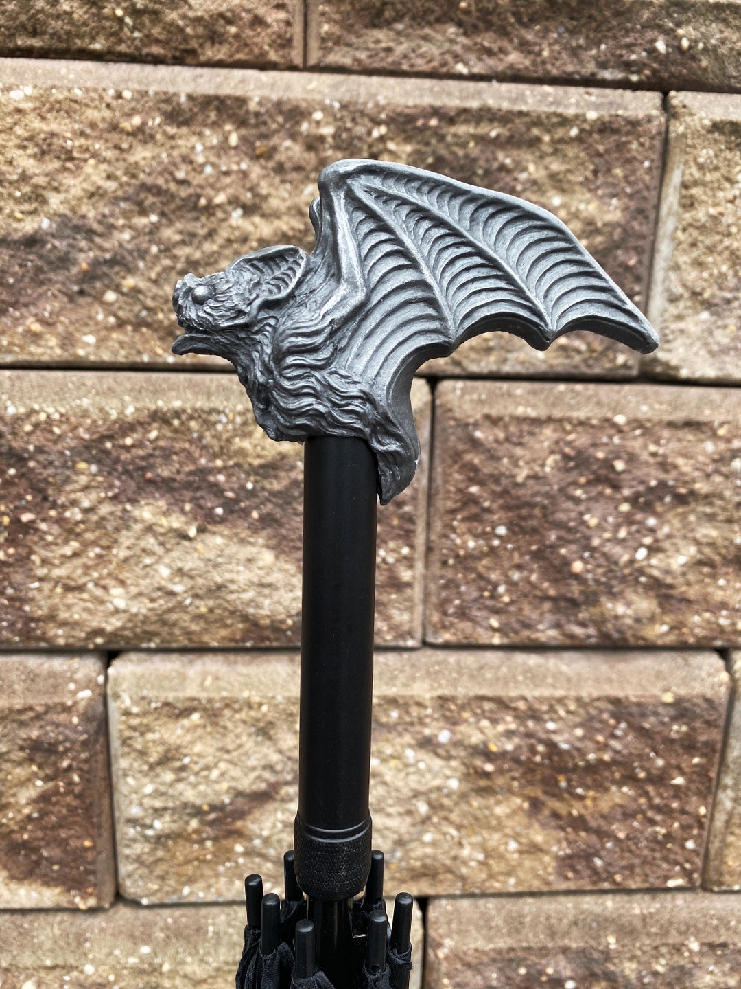Vampire Bat Umbrella, Hand Sculpted Resin | Victorian Gothic Umbrella ...