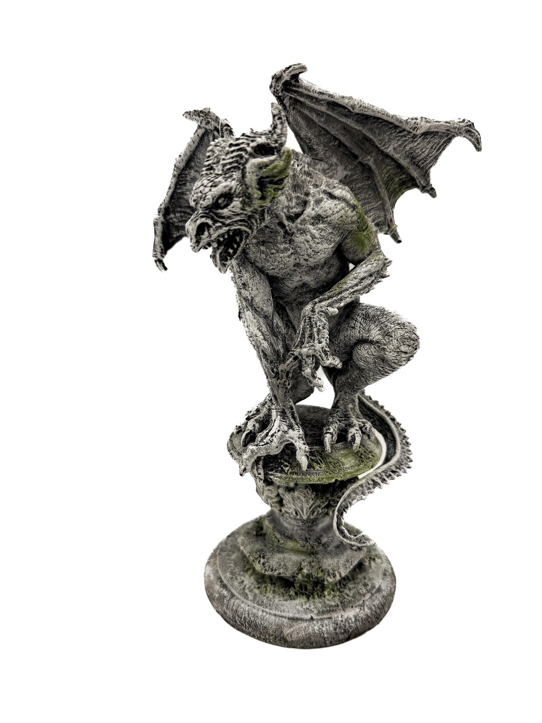 Gargoyle Statue, Hand Painted Resin | Legendary Medieval Monster ...
