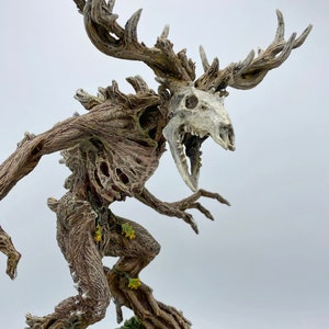 Leshen/ Wendigo Statue, Full Color Sculpture | Mythical Creature ...