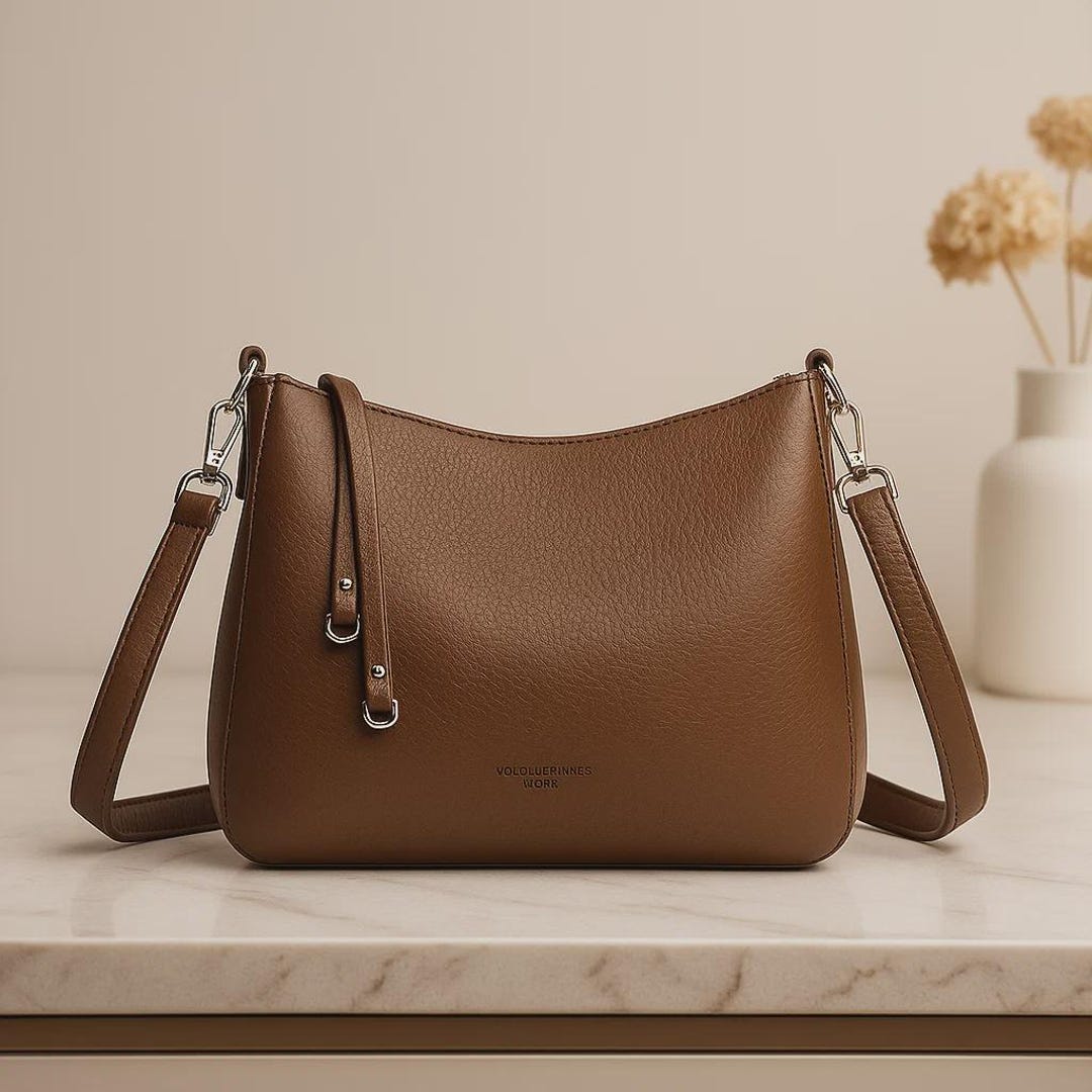 Genuine Leather Shoulder Bag – Women’s Luxury Soft Crossbody Tote Purse ...