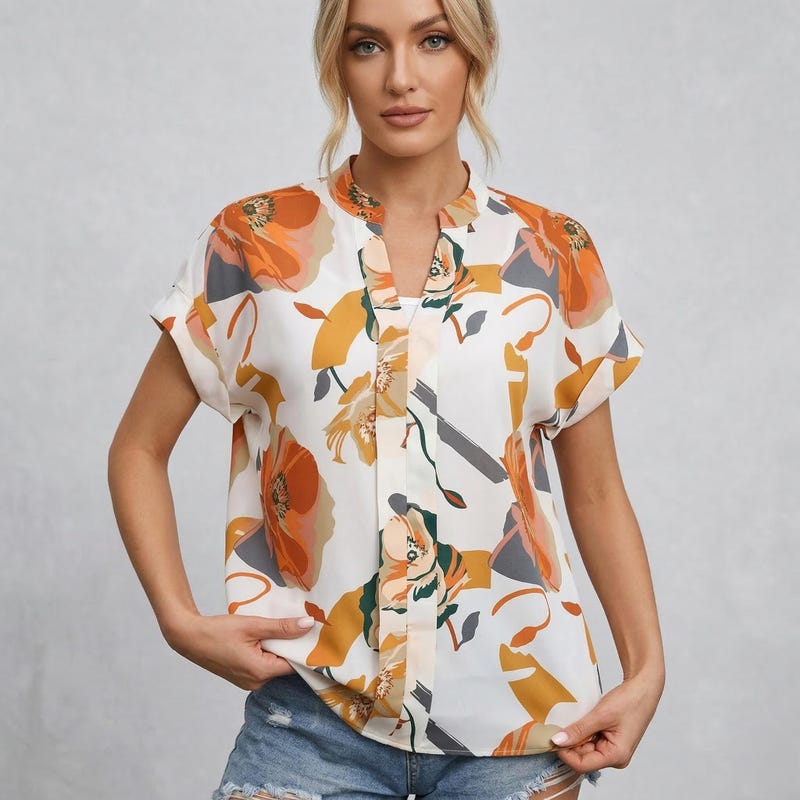 Chiffon Batwing Tops - Etsy