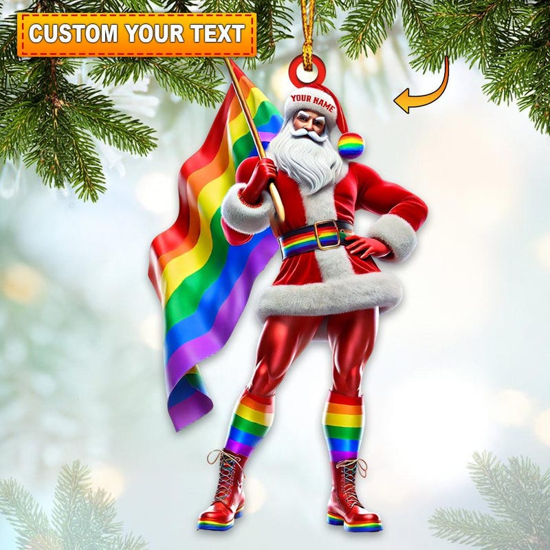 Gay Pride Ornament - Etsy