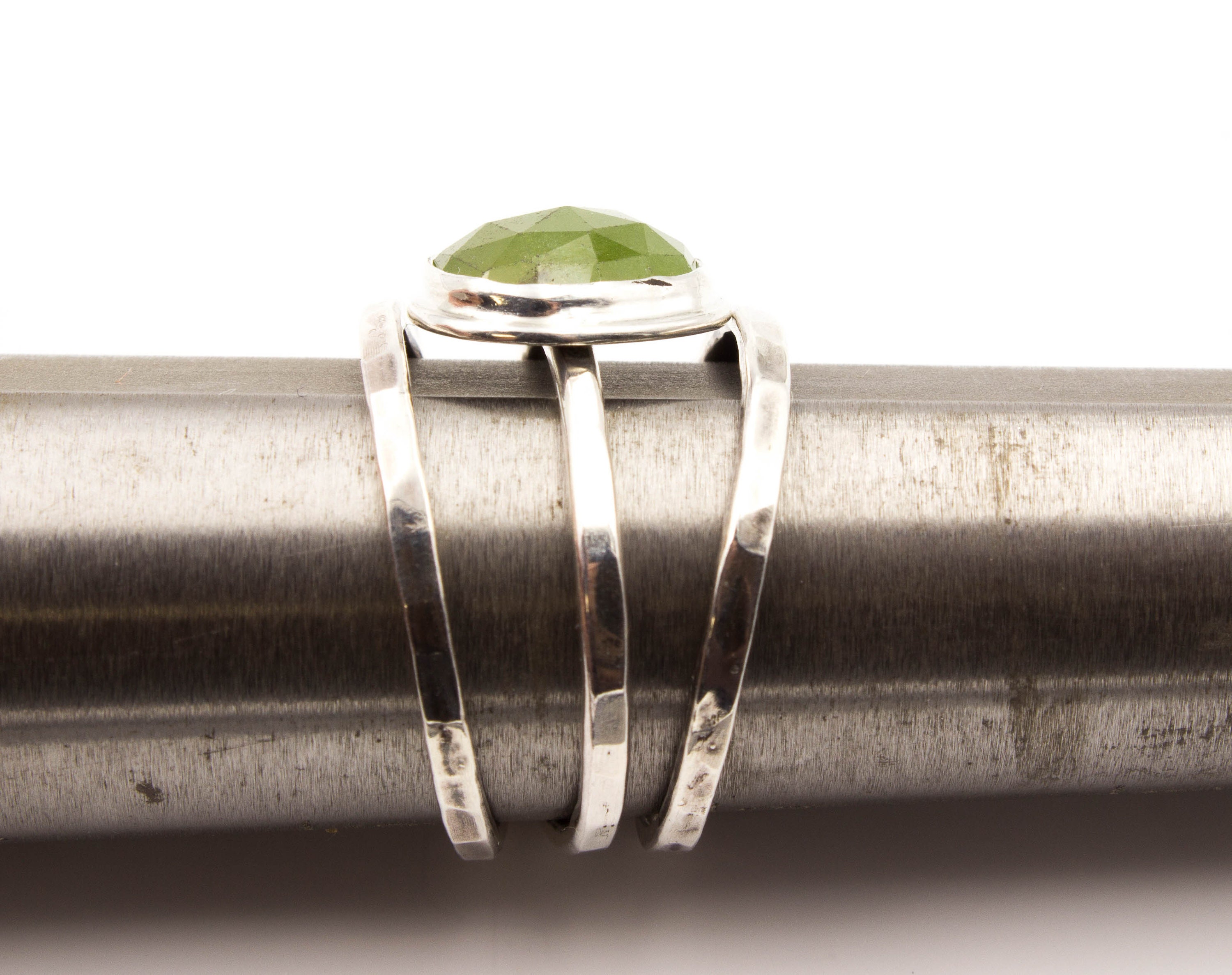 Vesuvianite Gemstone Ring Boho Statement Ring Simple Dainty | Etsy