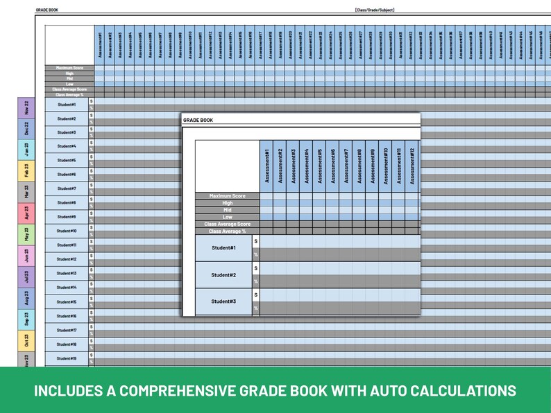 Editable Teacher Lesson Planner | Microsoft Excel, Yearly Updates ...