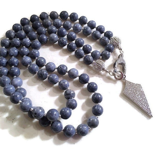 Blue Coral Jewelry - Etsy