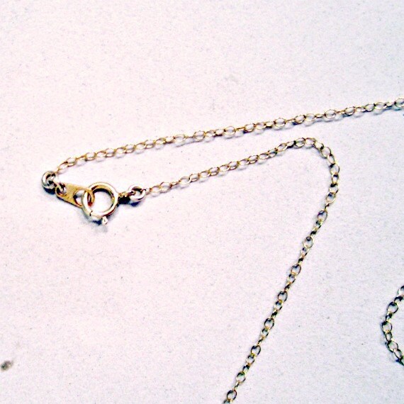 Gray Agate Bead Necklace, Yellow Gold Filled Chain, Tiered Pendant - Etsy