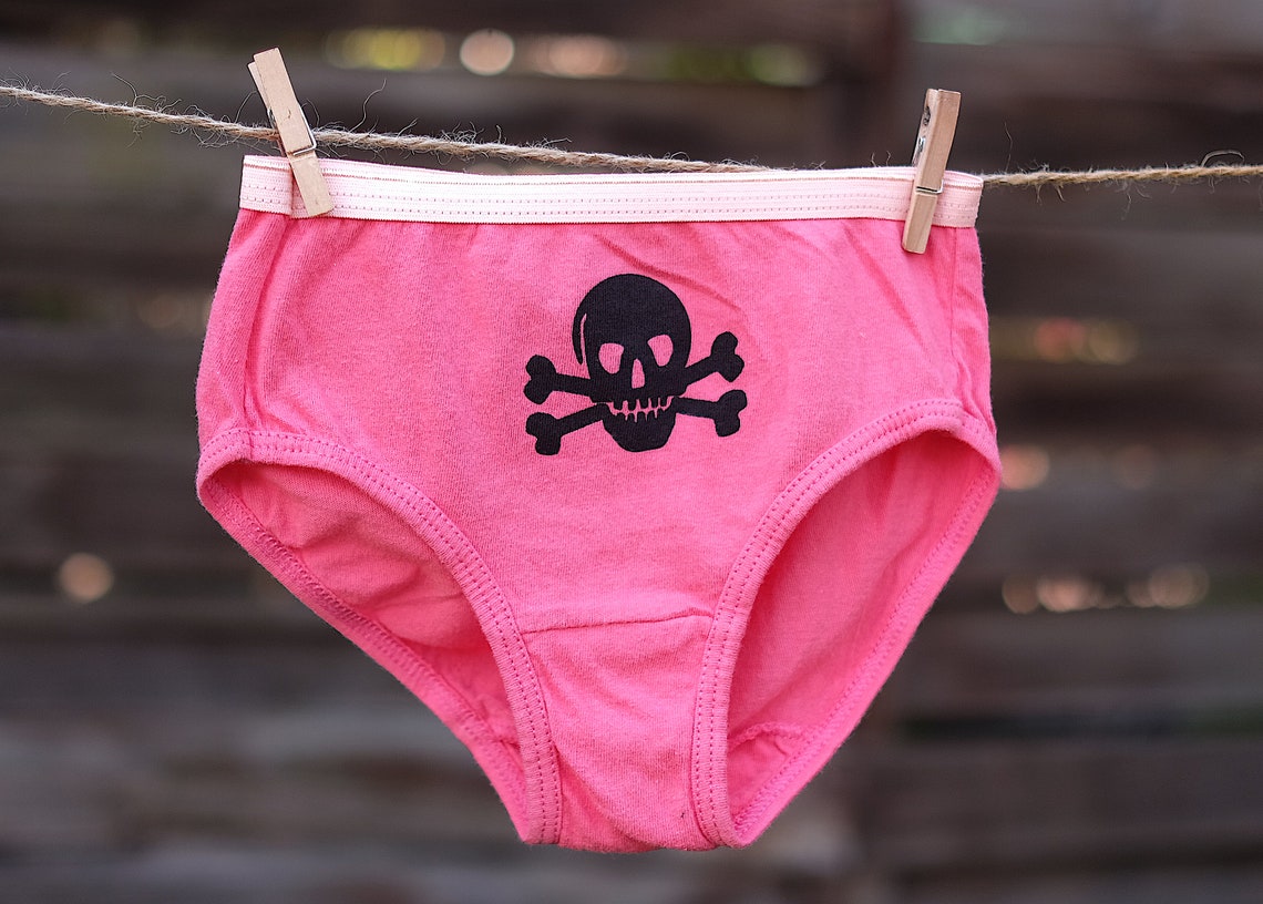 Girls Pirate Underwear Kid Undies Toddler Underwear for Kids Jolly ...
