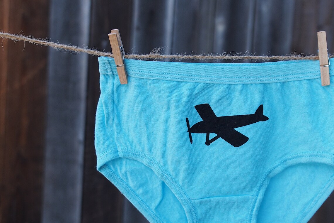 Girls Airplane Underwear Biplane Seaplane Propeller Plane Toddler ...
