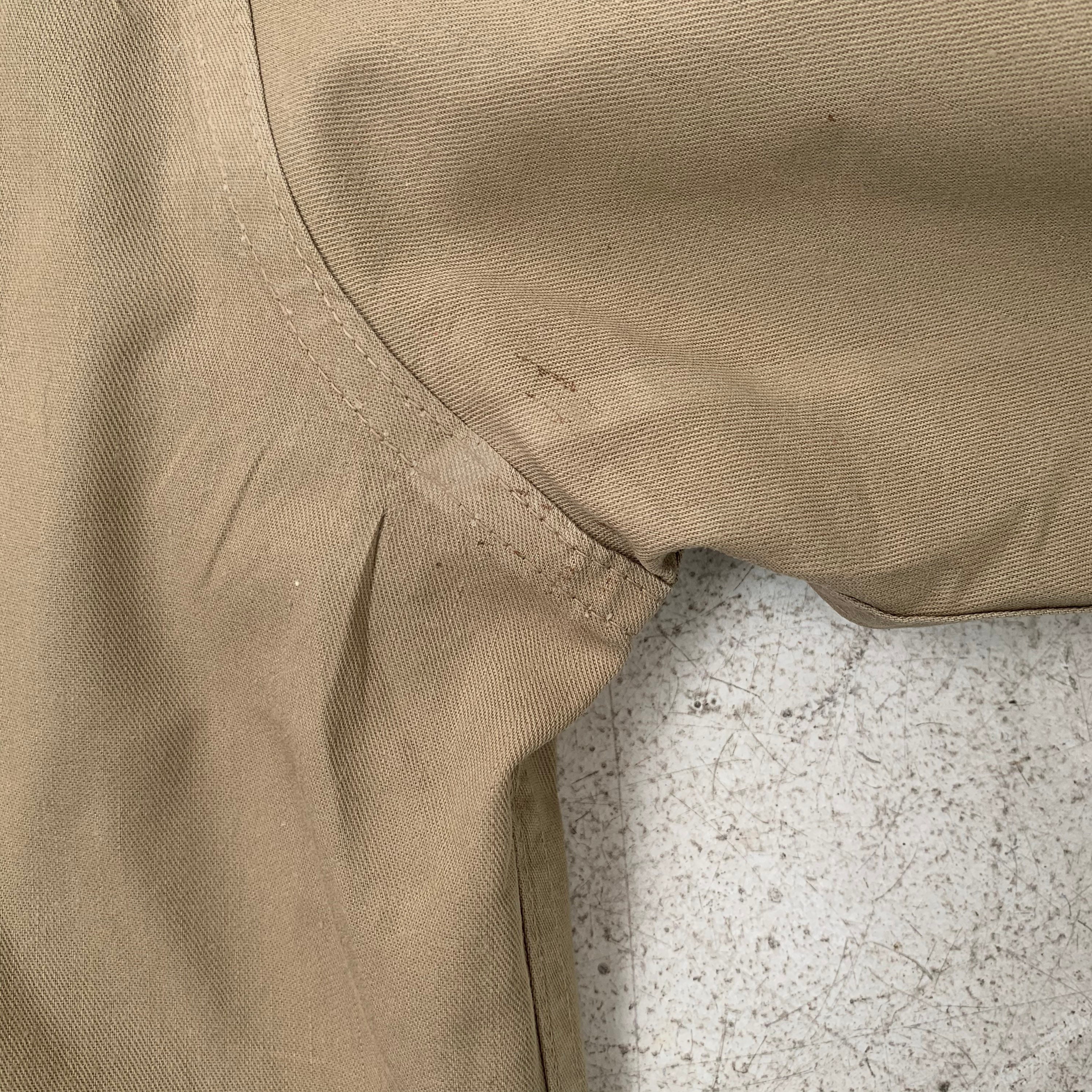 Vintage 40s/50s Dickies Service Khaki Work Shirt! - Etsy