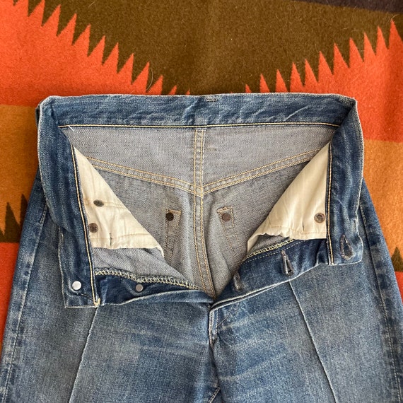 RARE 1940s Vintage Levi’s Big E Pintuck Hidden Rivet … - Gem