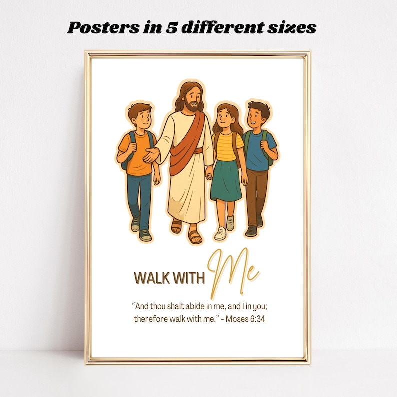 2026 LDS Youth Theme Walk With Me Mega Bundle, Posters Postcards ...
