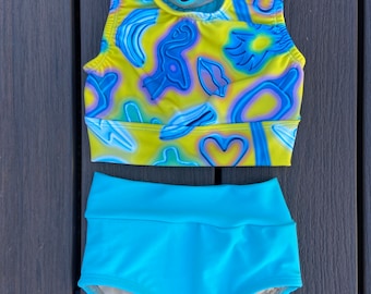CUSTOM COLORS Dance Top - Design Your Own - Dance Convention Outfit ...