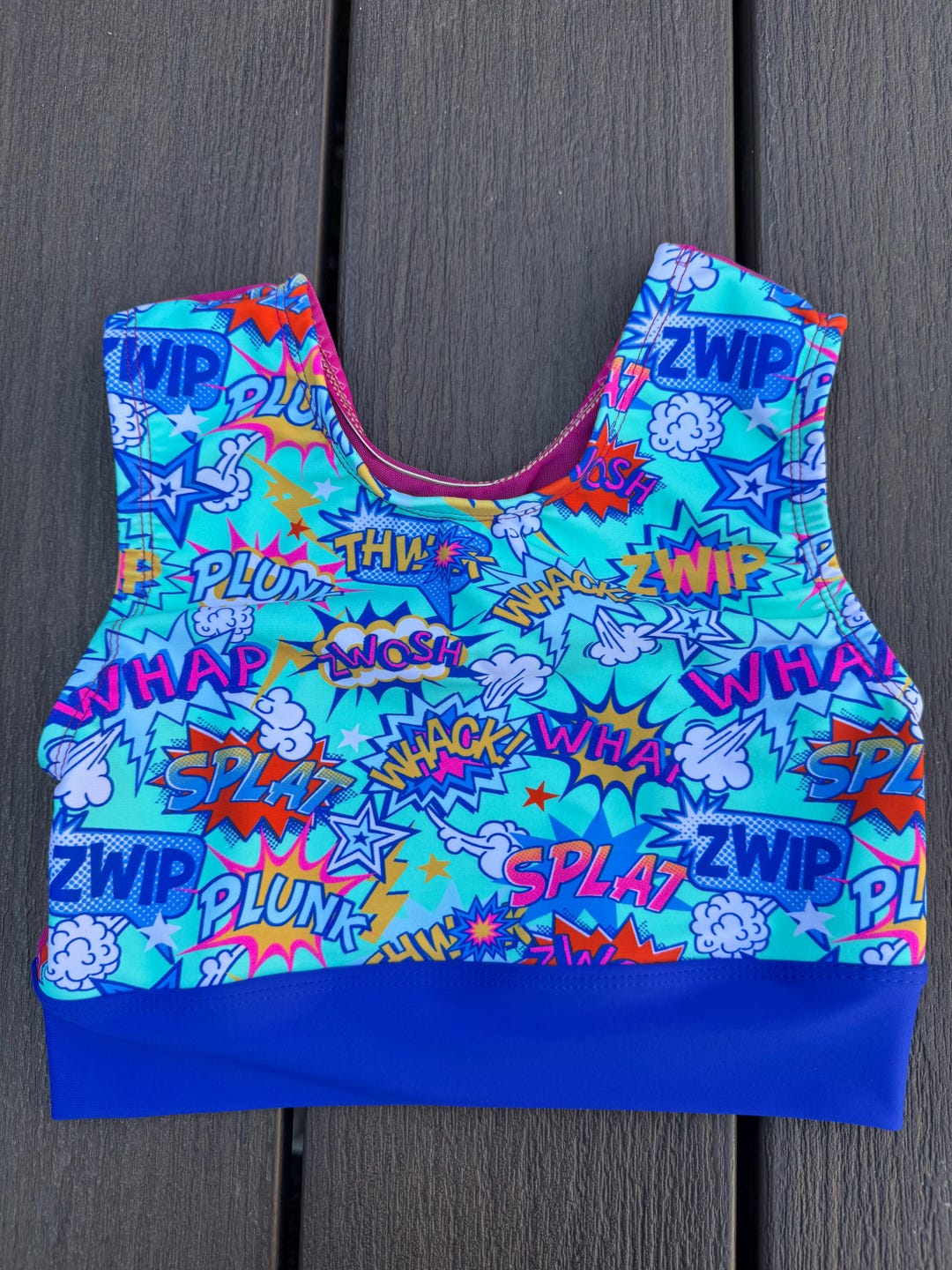 Pop Art | Superhero | Ellie Dance Crop - Etsy