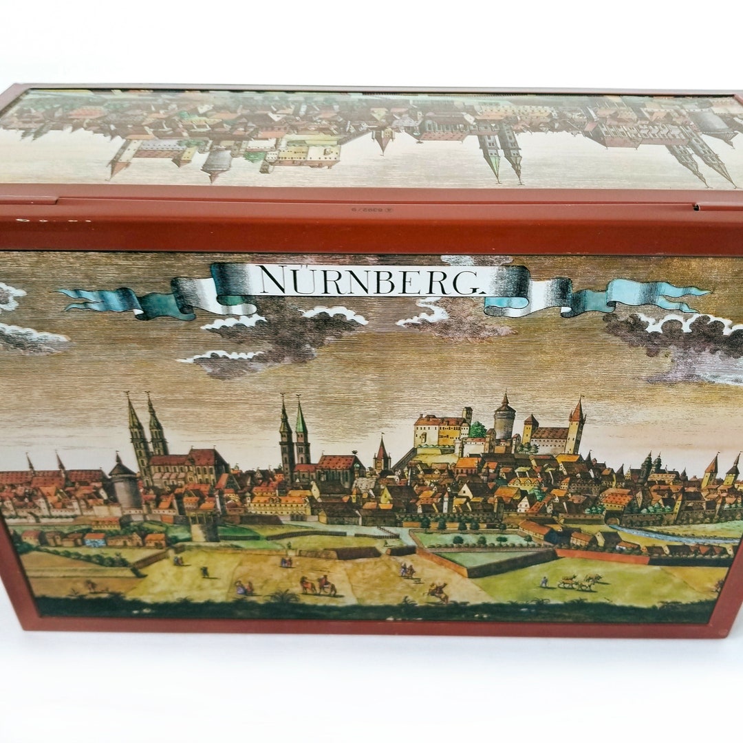 German Cookie Box Vintage Cookie Tin Nurnberg Lebkuchen - Etsy