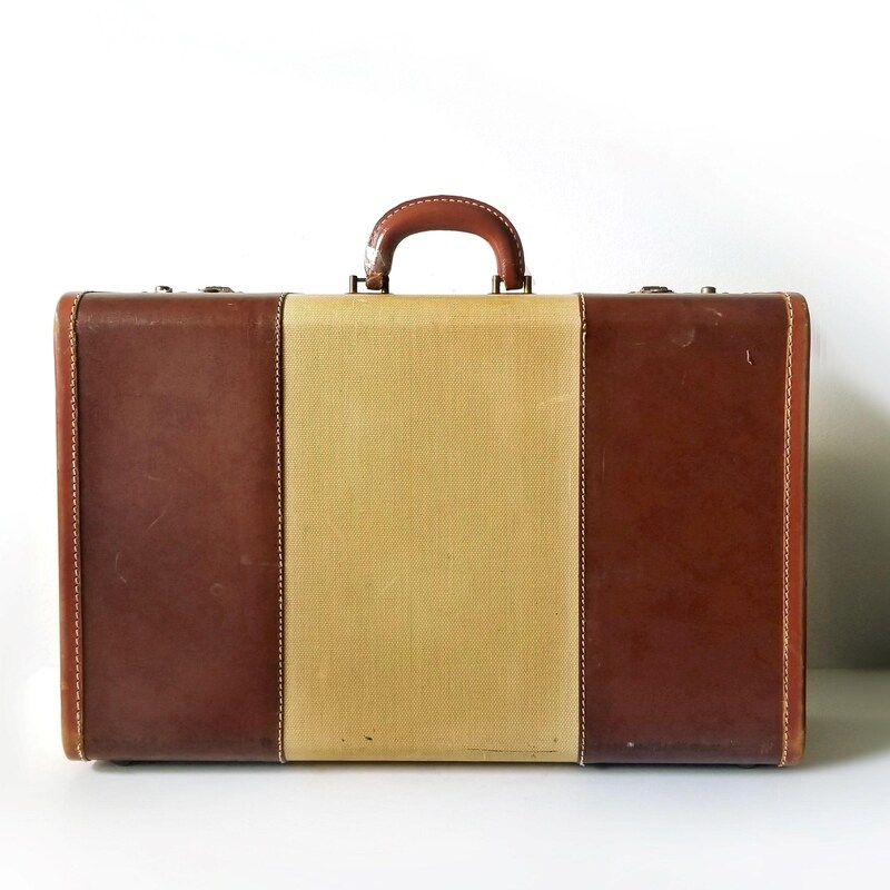 Vintage Suitcase - Etsy