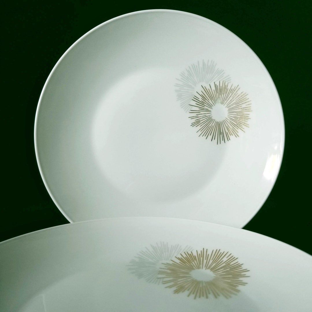 Vintage Rosenthal Starburst Dessert Plates, Set of 5, 1959 German ...