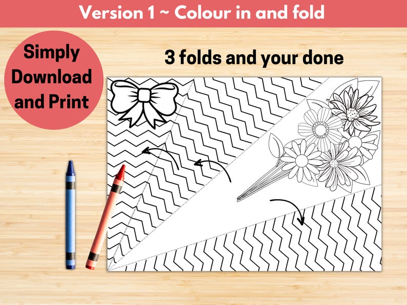 Mothers Day Colouring Activity, Coloring Mothers Day Card, Classroom ...