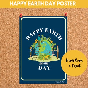 Earth Day Poster, World Earth Day, Classroom Poster, School Earth Day ...
