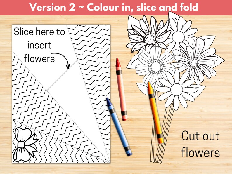 Mothers Day Colouring Activity, Coloring Mothers Day Card, Classroom ...