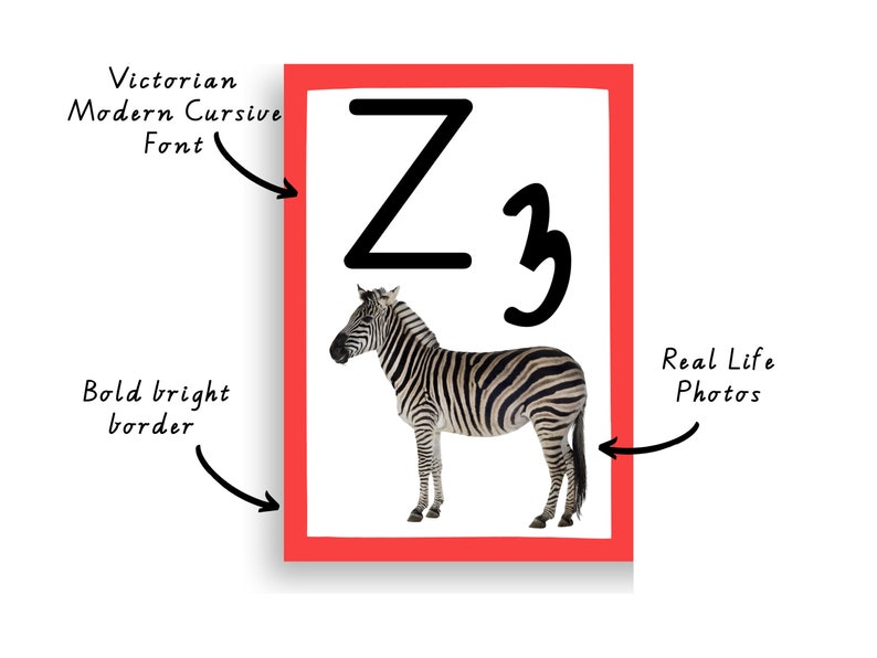 Classroom Alphabet Posters, Alphabet Class Decor, School Alphabet ...