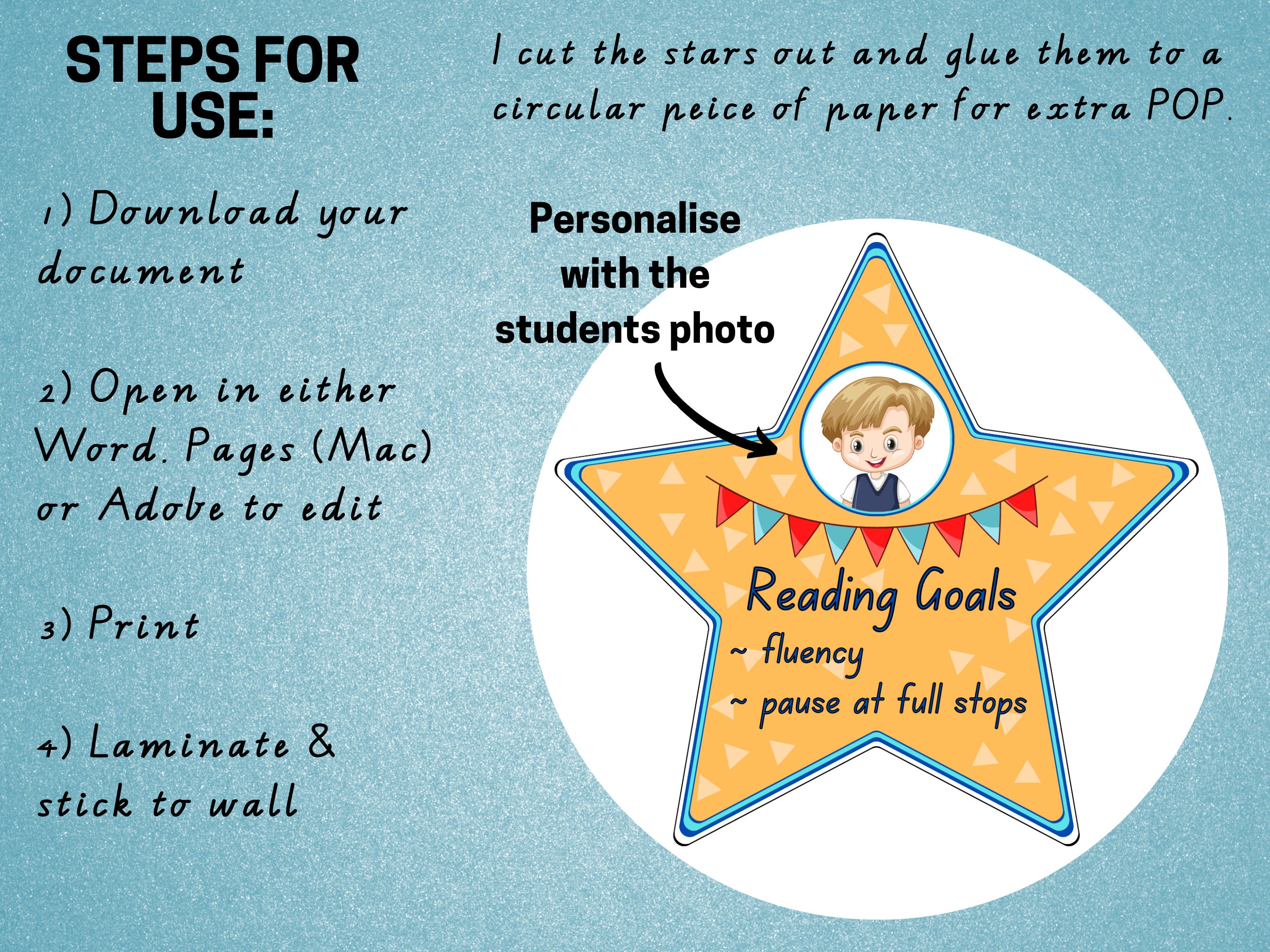 Editable Classroom Decor, Class Progress, Student Goals, Classroom ...