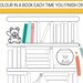 Reading Challenge Tracker, Printable Reading Record, Bookshelf Tracker ...